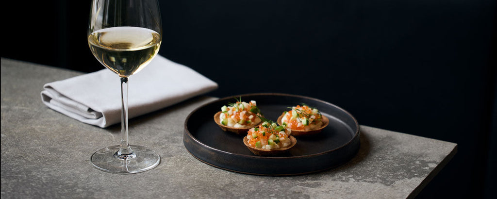 Mandelmussla med forellrom och vispad Kefirfløde – Arla Unika